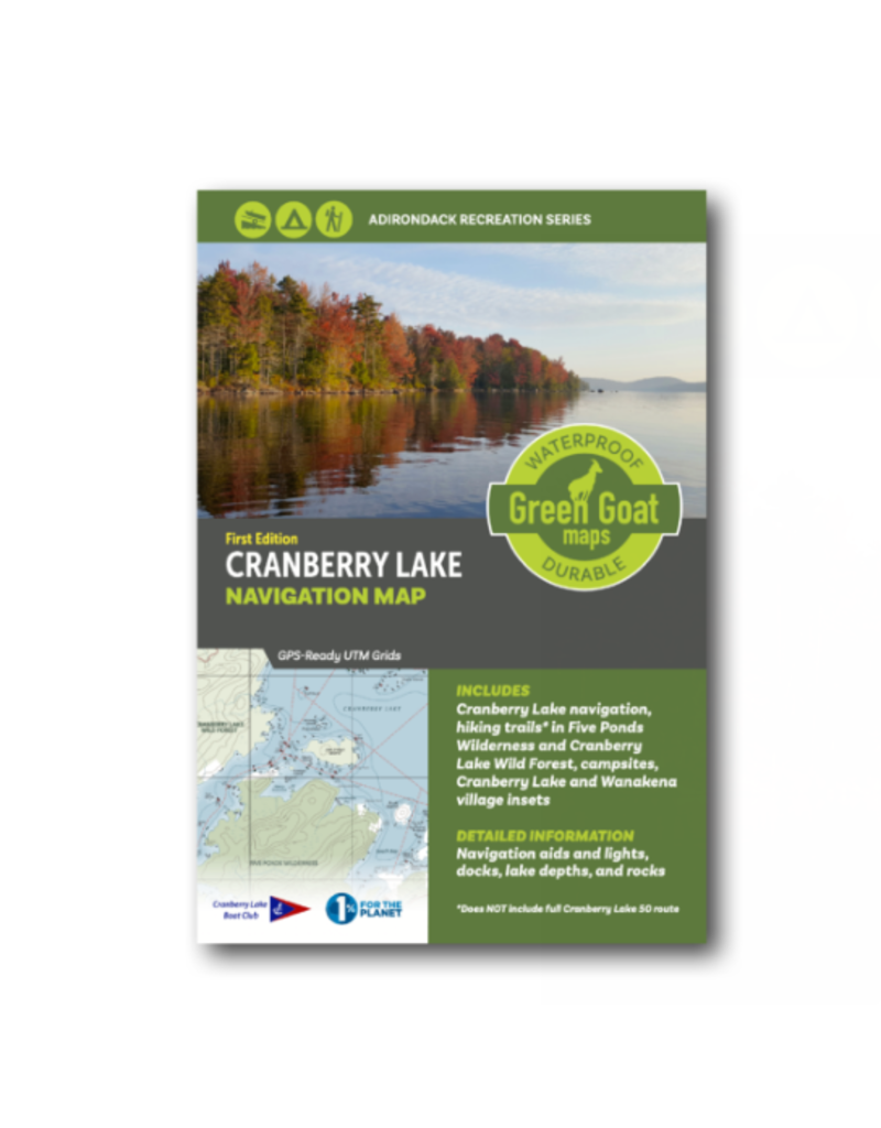 Cranberry Lake Navigation Map: Detailed, Eco-Friendly & Safe – Grasse ...